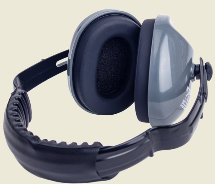 Antifoane externe MAX 400, cu banda pentru fixare pe cap, negru/gri ...