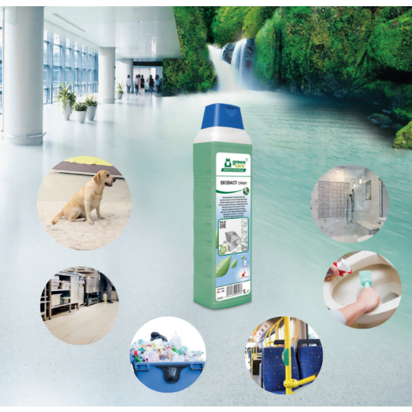 Detergent ecologic concentrat BIOBACT clean, Green Care, pentru ...
