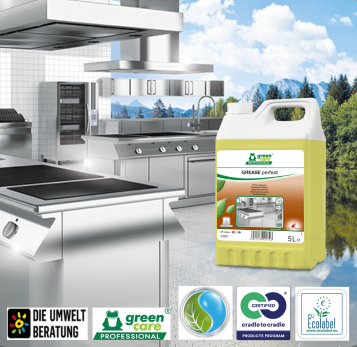 Detergent ecologic concentrat, GREASE Perfect, Green Care, 5l ...