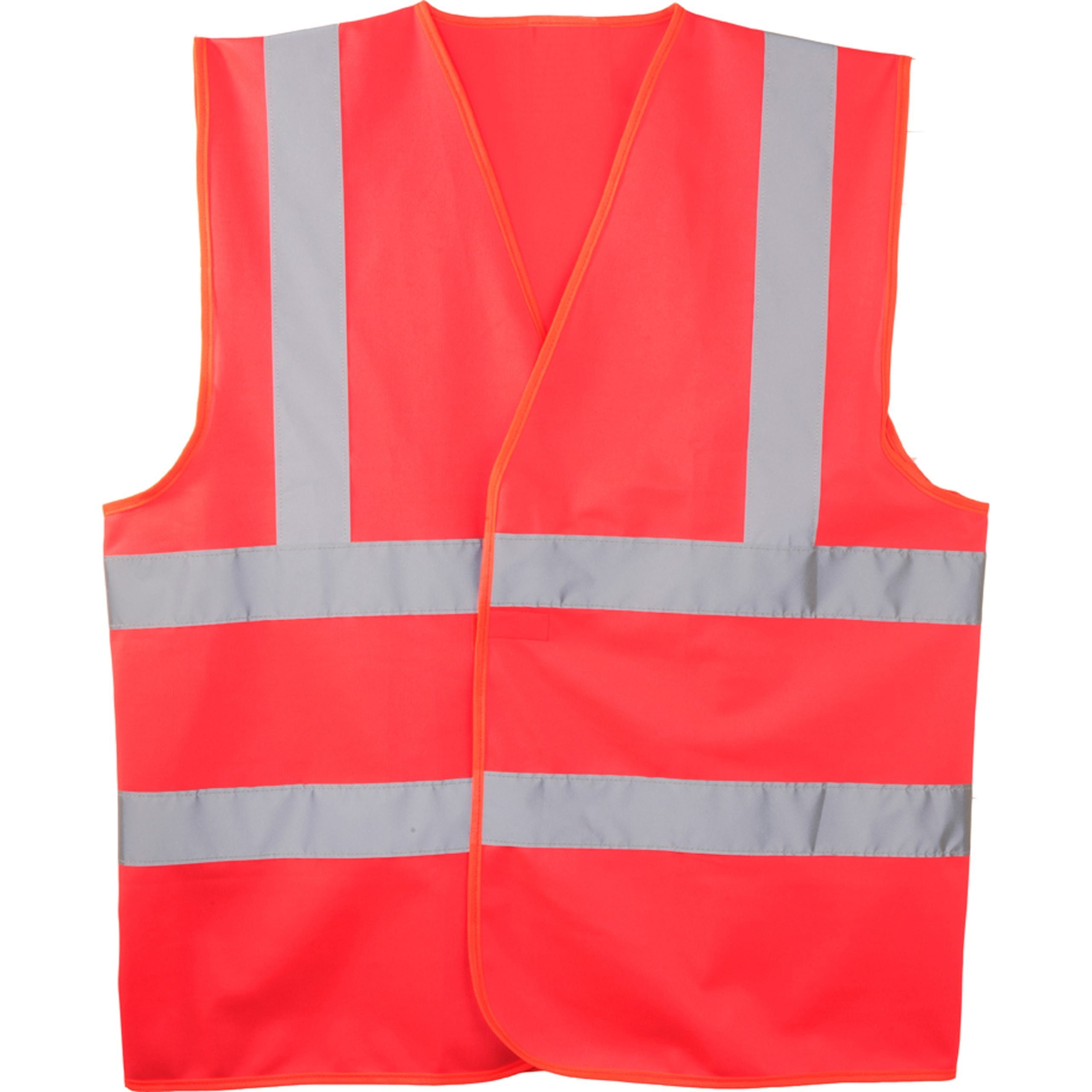 Vesta Hi-Viz, reflectorizanta Yard, rosu neon, Clasa 2, marime unica XL ...