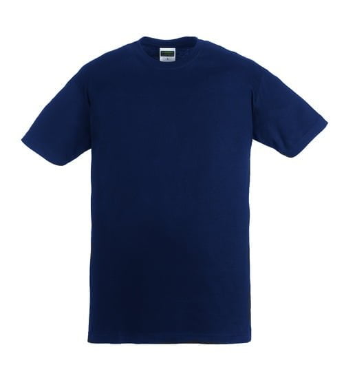 Tricou cu maneca scurta, Hike, albastru inchis/bleumarin, 100 % bumbac ...