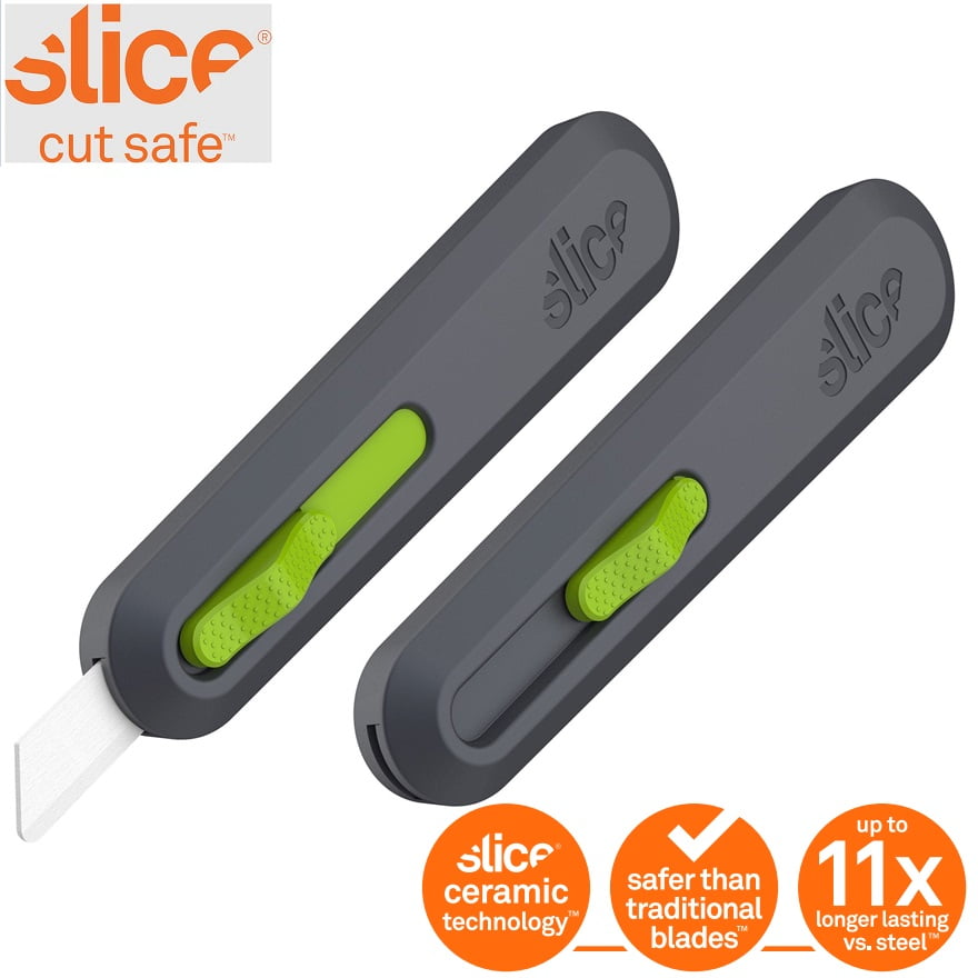 Cutter clasic, cu lama ceramica, autoretractabila Slice Auto ...