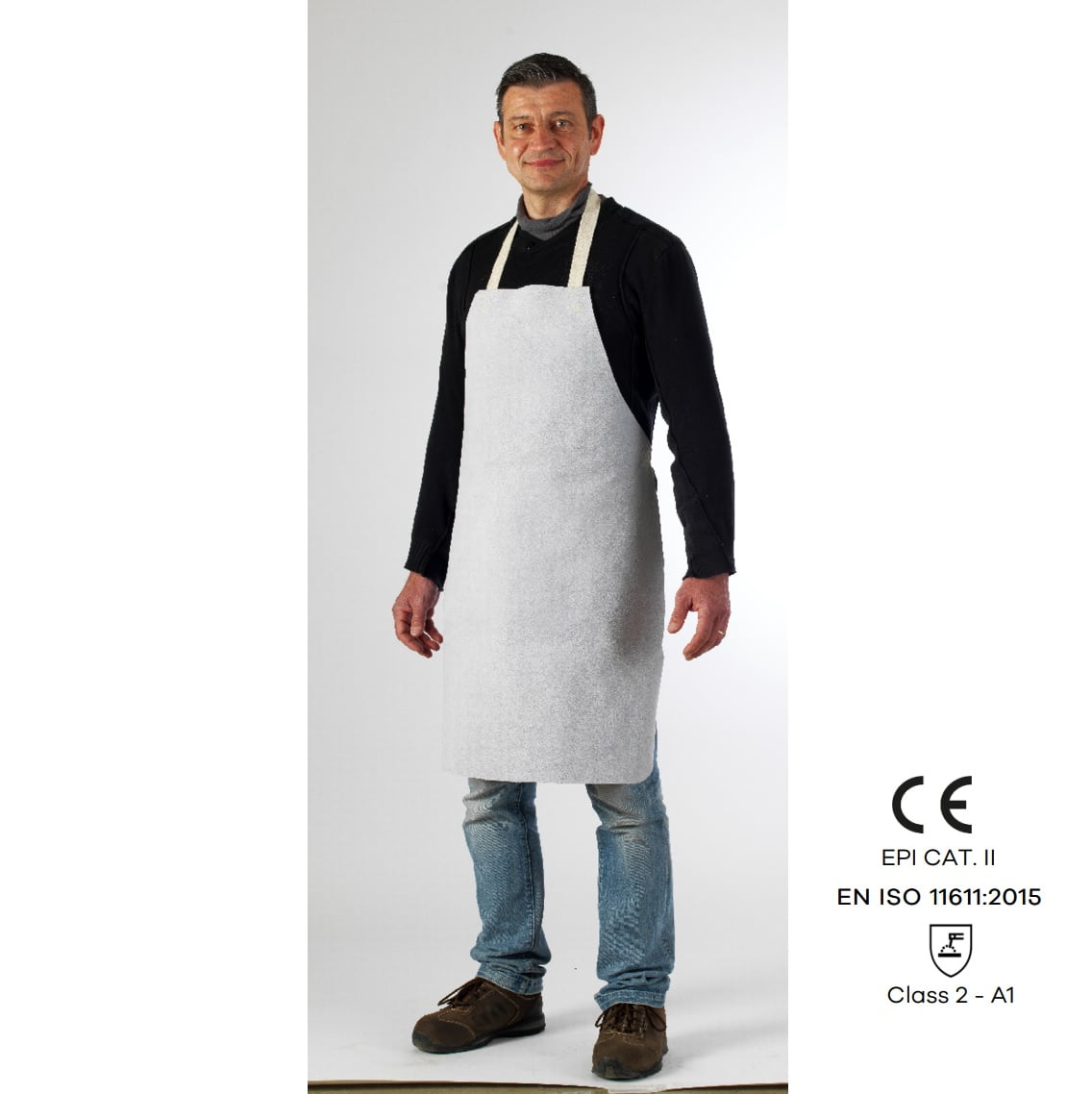 Sort de sudura, din piele spalt de bovina, 120x90 cm, cusaturi Kevlar ...