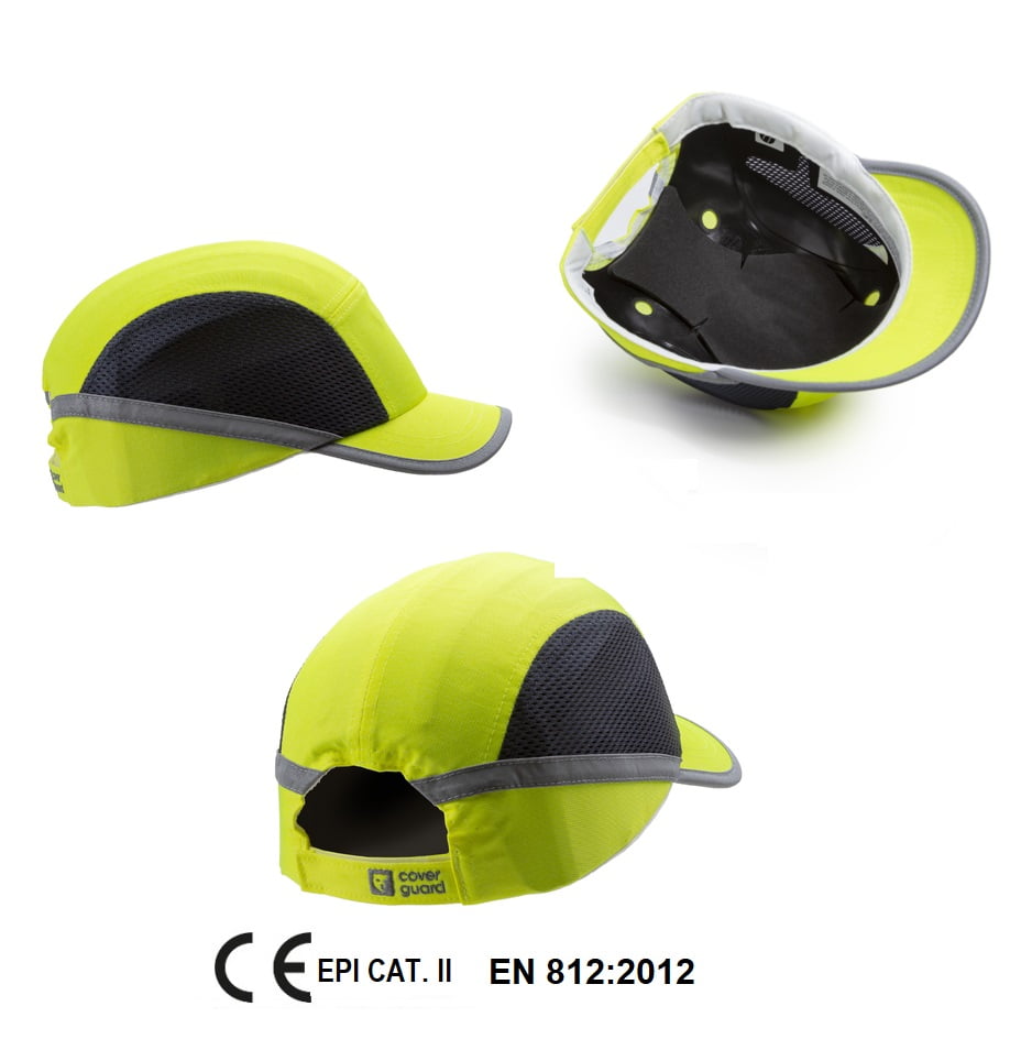 Sapca anti-soc, neagra, tip baseball, protectie impotriva impactului ...